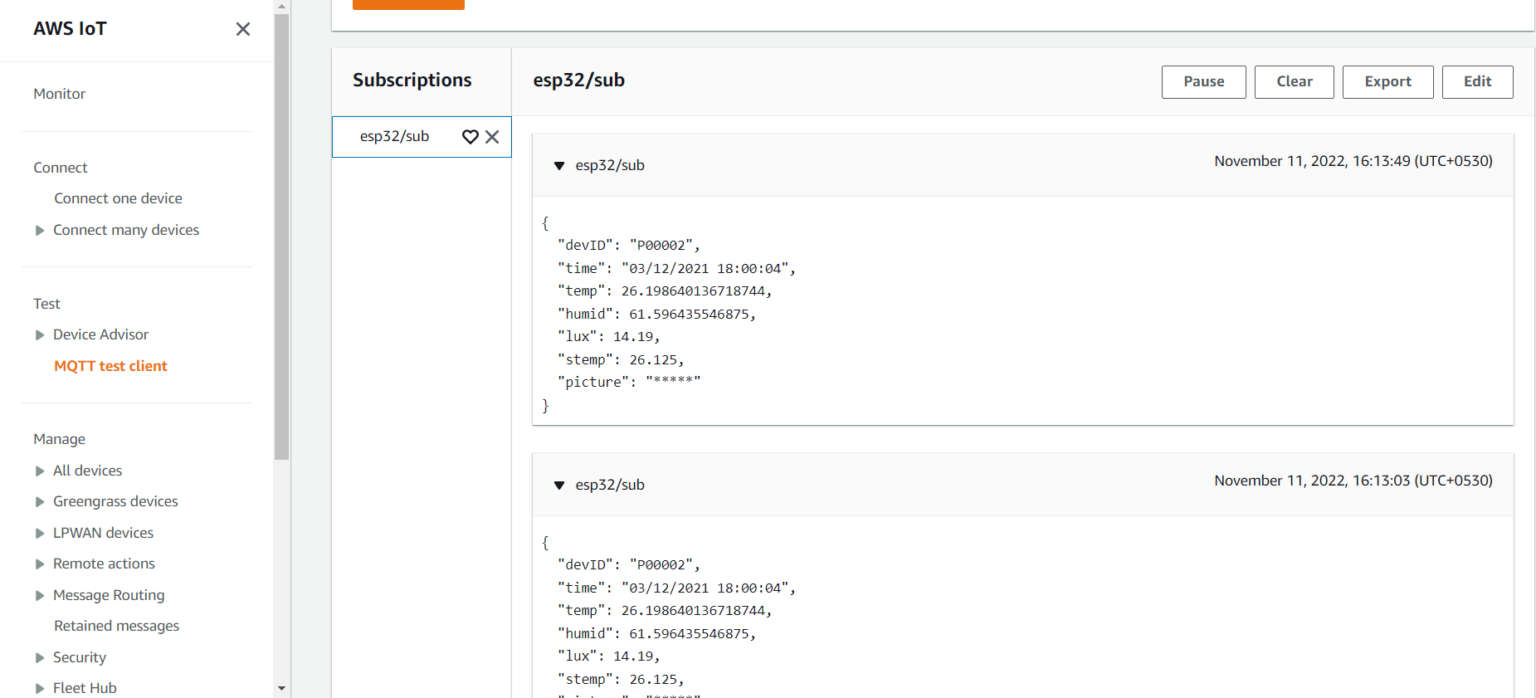 ESP32 and AWS IoT Core without using Thing - Niraltek Blog