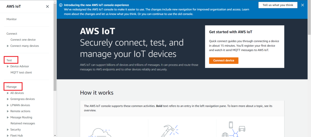 ESP32 and AWS IoT Core without using Thing - Niraltek Blog